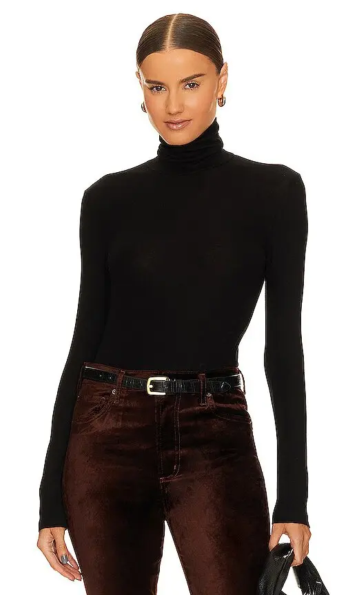 AGOLDE Pascale Turtleneck - Black