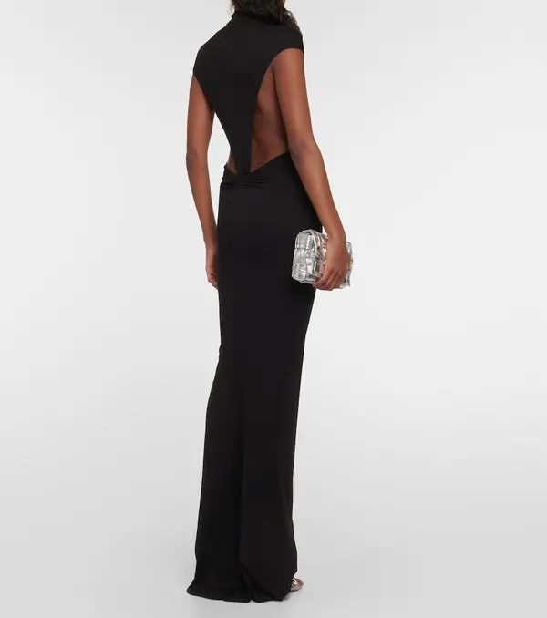 LAQUAN SMITH Low-rise Midi Skirt