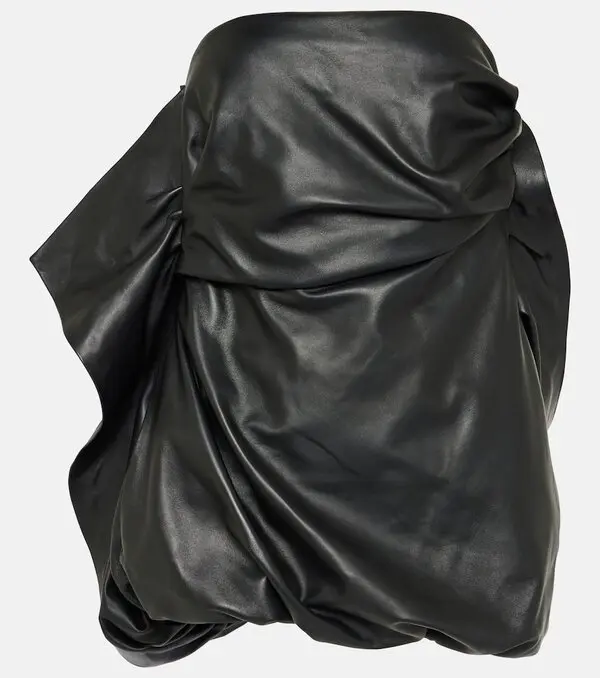 Attico Strapless Mini Dress