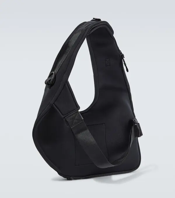 Junya Watanabe X Innerraum Appliqué Nylon Messenger Bag In Black