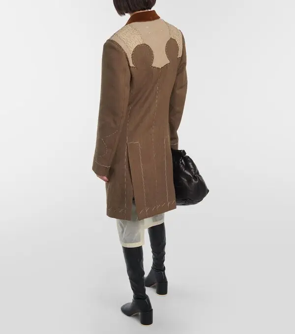 MAISON MARGIELA Single-breasted Wool Coat