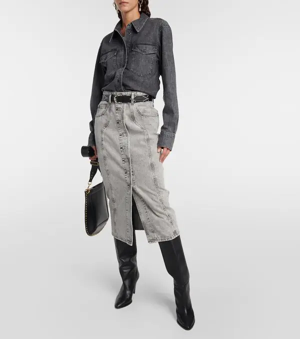MARANT ETOILE Danis Denim Shirt