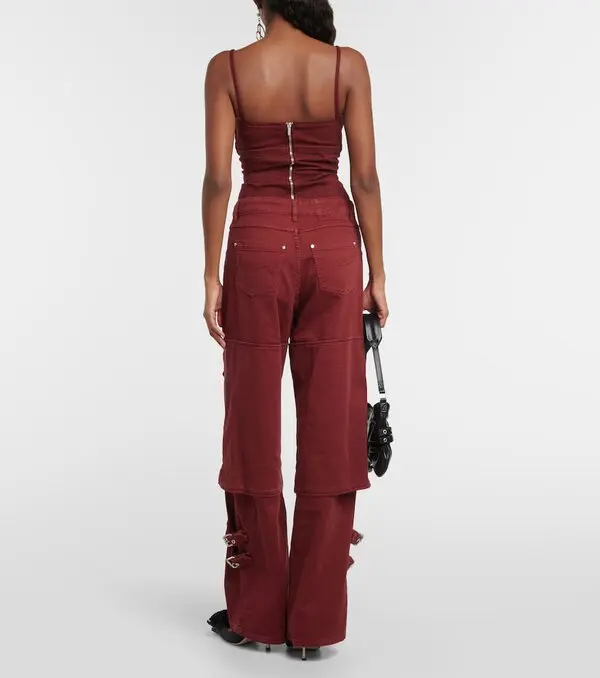 Blumarine Mid-rise Boyfriend Jeans - Red