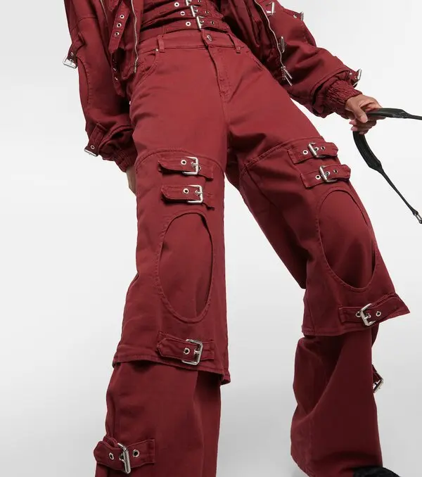Blumarine Mid-rise Boyfriend Jeans - Red