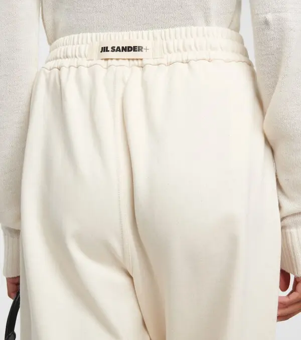 JIL SANDER Cotton Jersey Cargo Pants