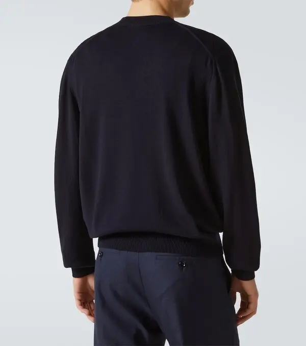 AMI Paris De Cœur Wool Cardigan