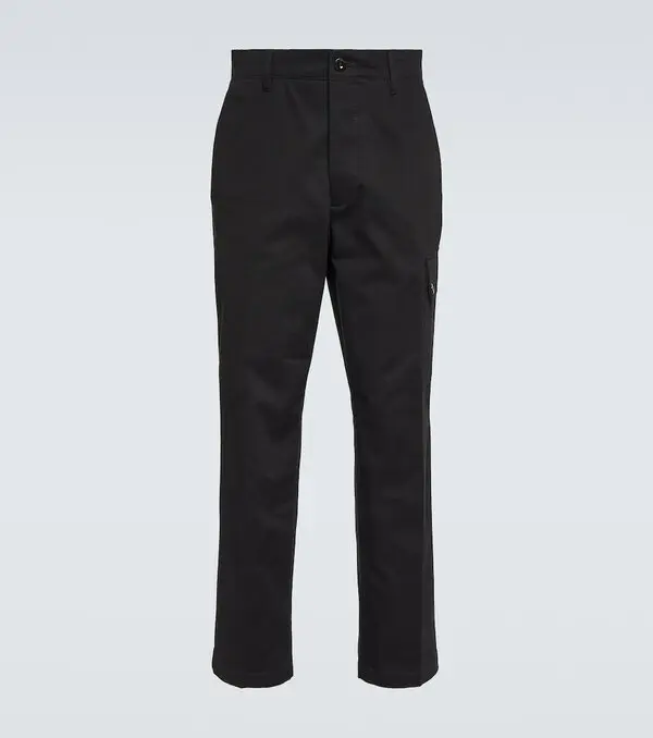 C.P. COMPANY Cotton Cargo Trousers - Black