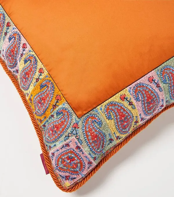 Etro Embroidered Cushion