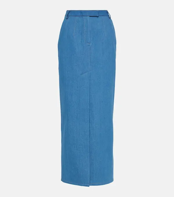 AYA MUSE Colia Denim Maxi Skirt