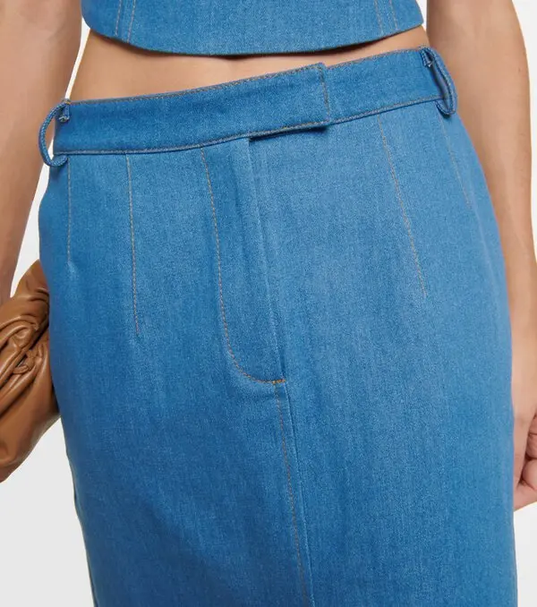 AYA MUSE Colia Denim Maxi Skirt