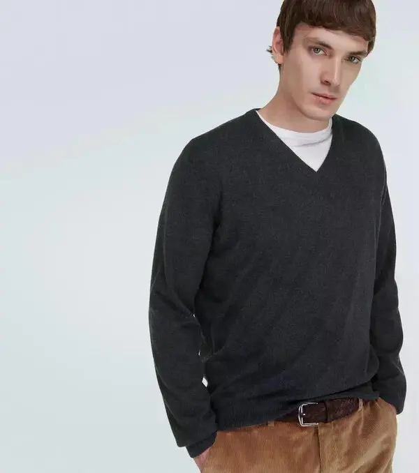 Loro Piana Scollo Cashmere Sweater