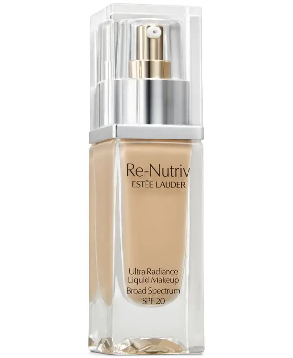 Estée Lauder Re-nutriv Ultra Radiance Liquid Foundation Spf 20 - 1w1 Bone