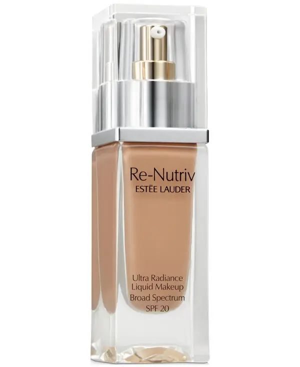 Estée Lauder Re-nutriv Ultra Radiance Liquid Foundation Spf 20 - 4n1 Shell Beige