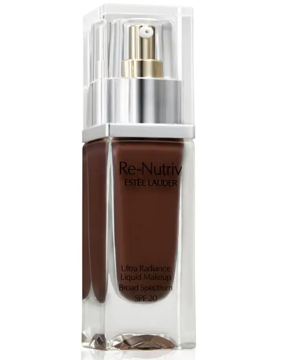 Estée Lauder Re-nutriv Ultra Radiance Liquid Foundation Spf 20 - 8n1 Espresso