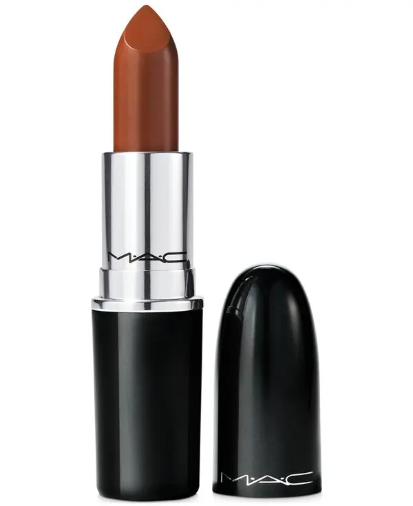 MAC COSMETICS Lustreglass Sheer-shine Lipstick - Can't Dull My Shine (rich Brown)