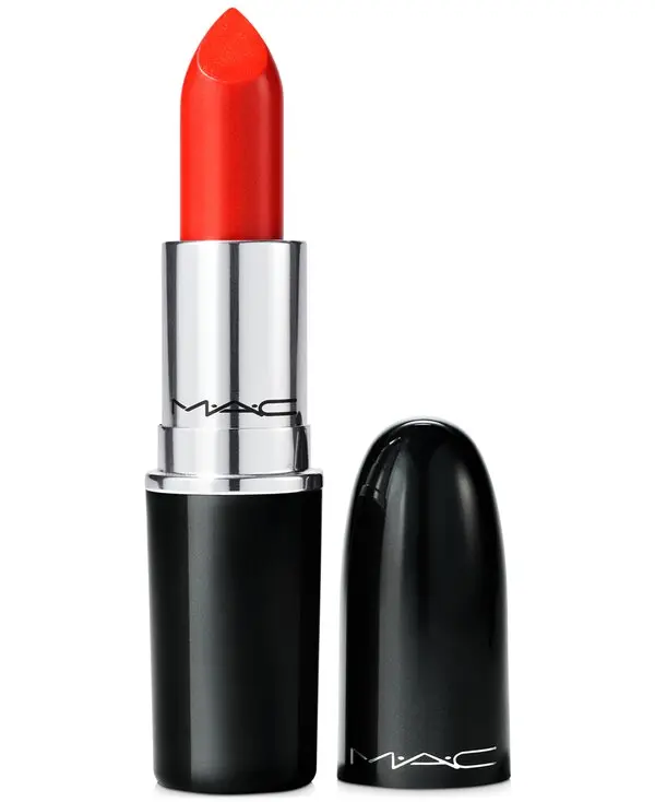 MAC COSMETICS Lustreglass Sheer-shine Lipstick - Tnteaser (bright Orange)