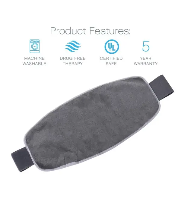 PURE ENRICHMENT Purerelief Lumbar & Abdominal Heating Pad With Adjustable Belt
