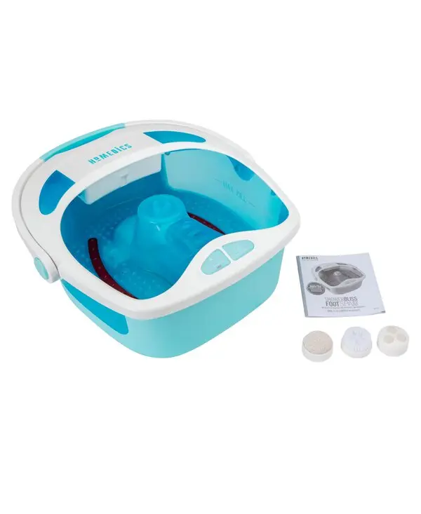 HOMEDICS Fb-625 Shower Bliss Heated Foot Bath - White,blue