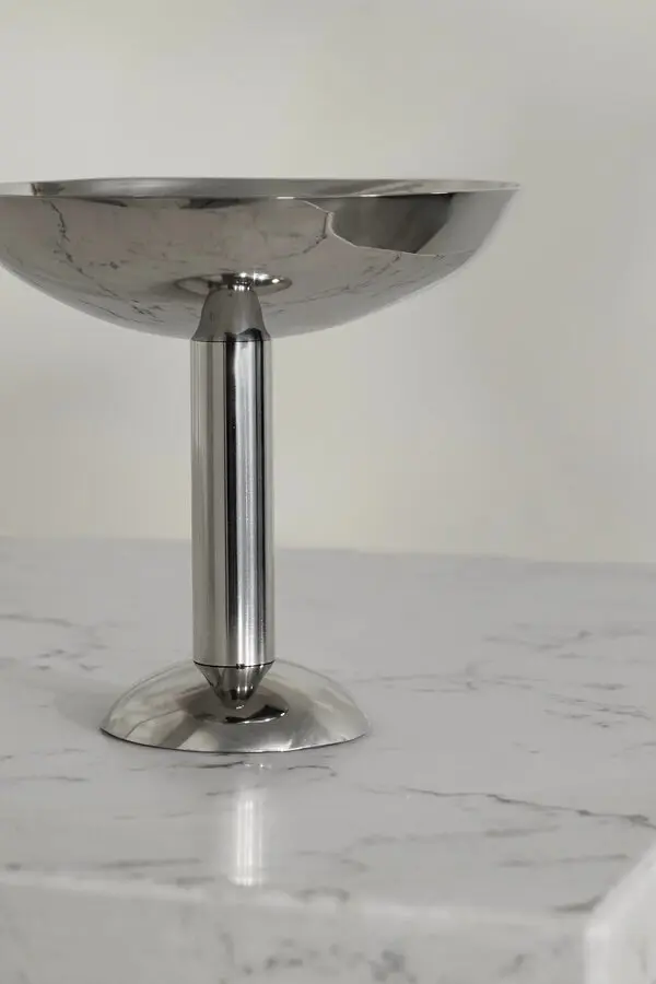 LOUISE ROE Polished Stainless Steel Champagne Coupe
