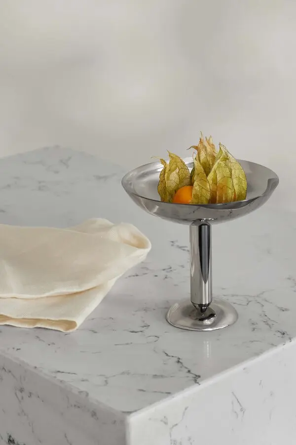 LOUISE ROE Polished Stainless Steel Champagne Coupe