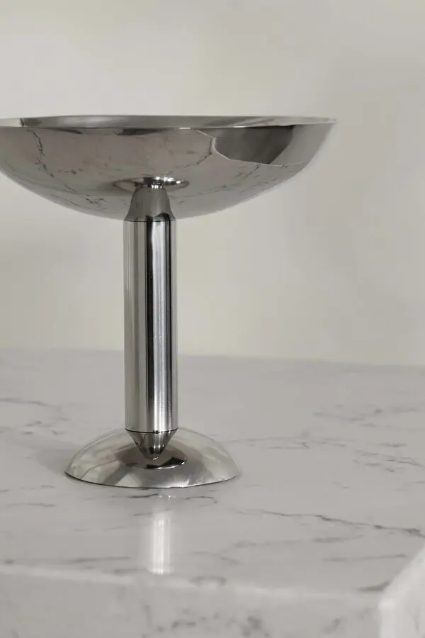 LOUISE ROE Polished Stainless Steel Champagne Coupe