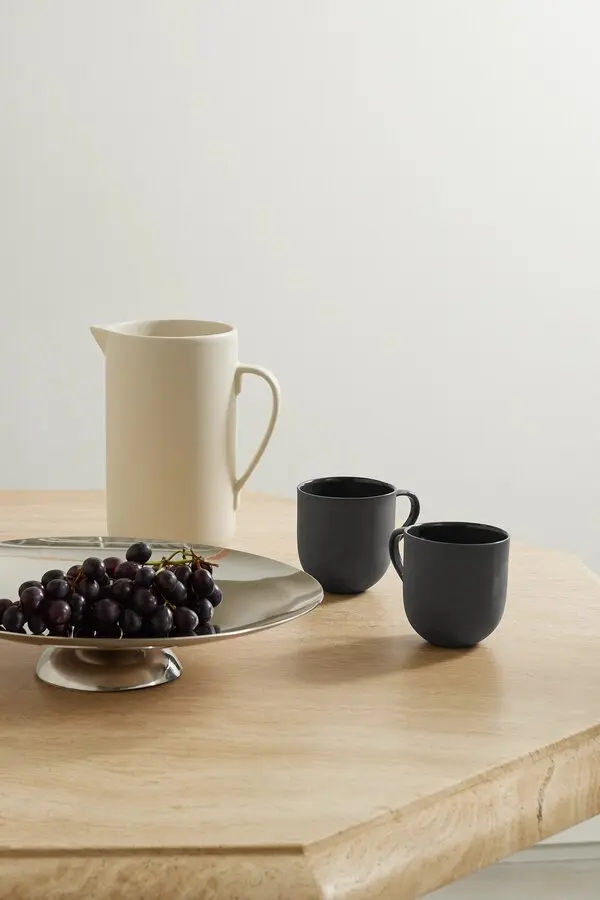 MUD AUSTRALIA Net Sustain Round Set Of Two Porcelain Mugs