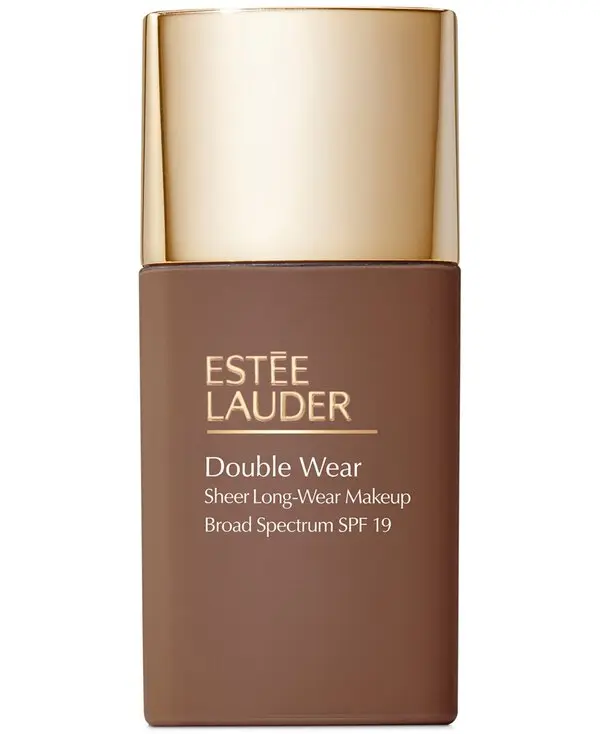 Estée Lauder Double Wear Sheer Long-wear Foundation Spf19 - 8n1 Espresso - Deepest With Neutral,ric