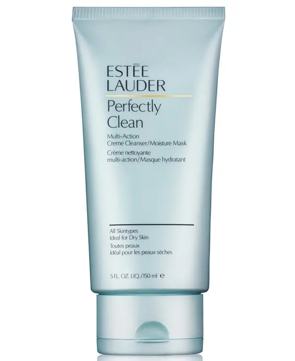 Estée Lauder Perfectly Clean Multi-action Cream Cleanser + Moisture Face Mask - No Color