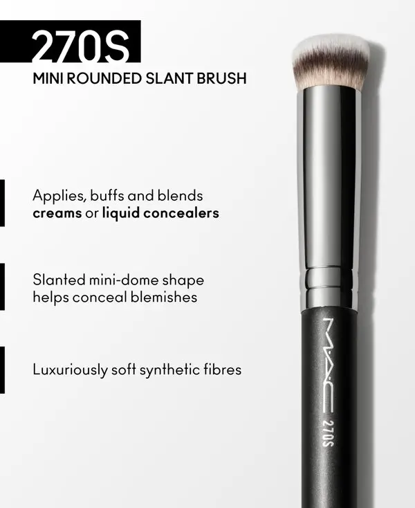 MAC COSMETICS 270s Mini Rounded Slant Brush