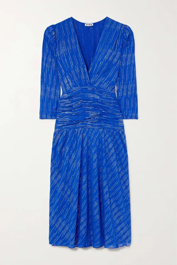 cornflower blue mini dress Shona Joy Campbell Cornflower Blue Off Shoulder Mini Dress main image 1