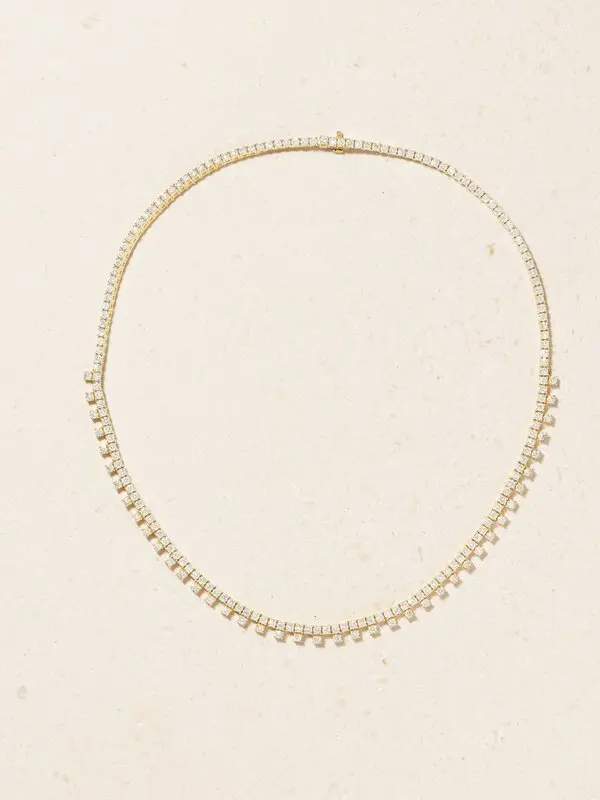 ANITA KO Paloma Diamond Choker - Gold
