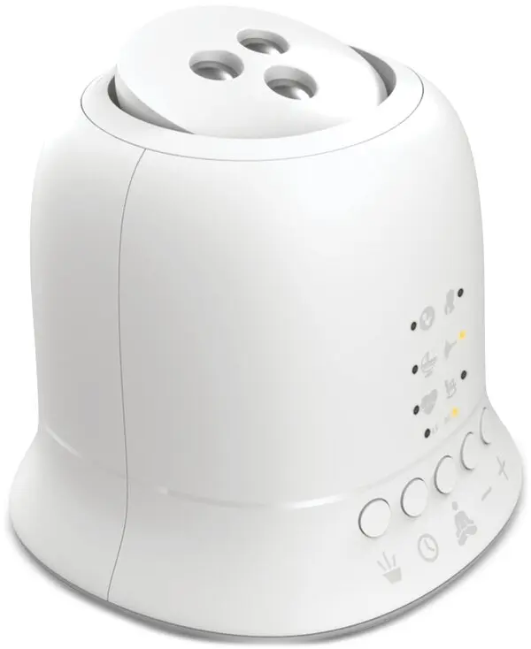 HOMEDICS Soundspa Lullaby Baby Speaker & Projector - White