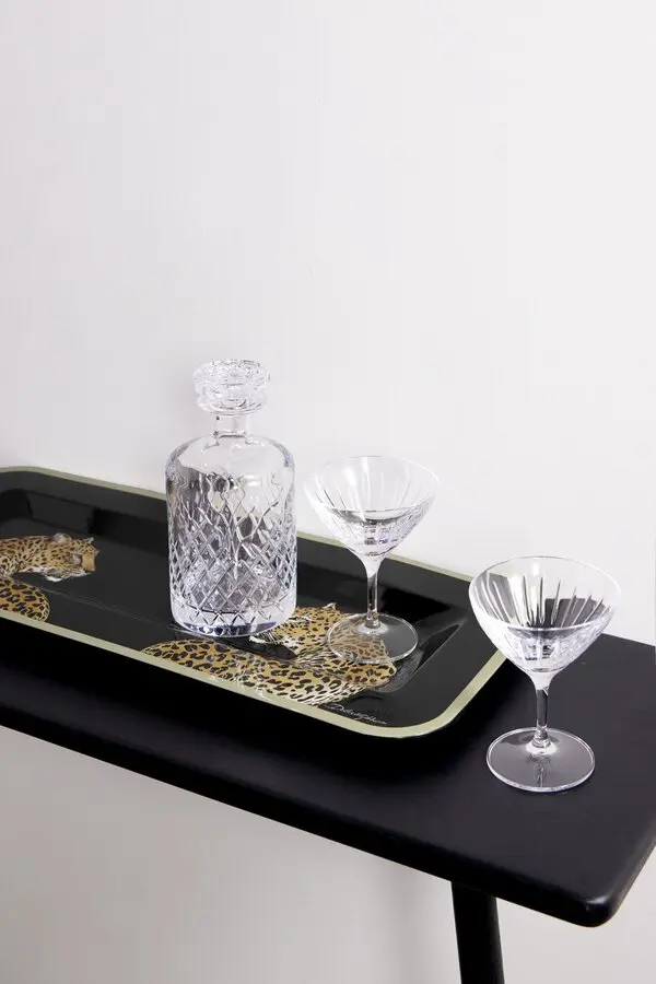 Dolce & Gabbana Small Printed Wood Tray