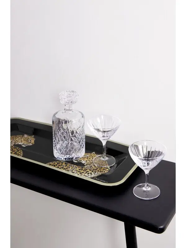 Dolce & Gabbana Small Printed Wood Tray