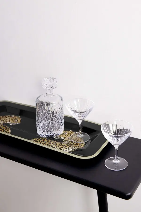 Dolce & Gabbana Small Printed Wood Tray