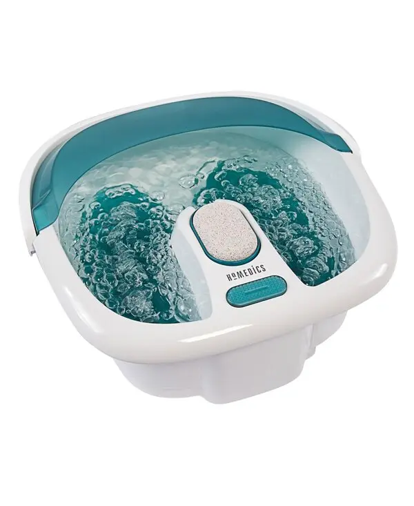 HOMEDICS Bubble Spa Elite Footspa With Heat Boost - White