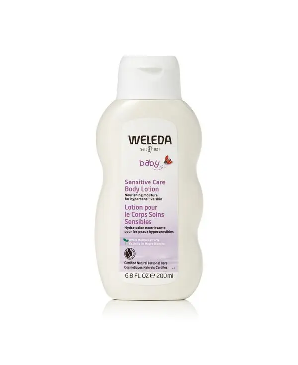 WELEDA Sensitive Care Baby Body Lotion With White Mallow Extracts - No Color