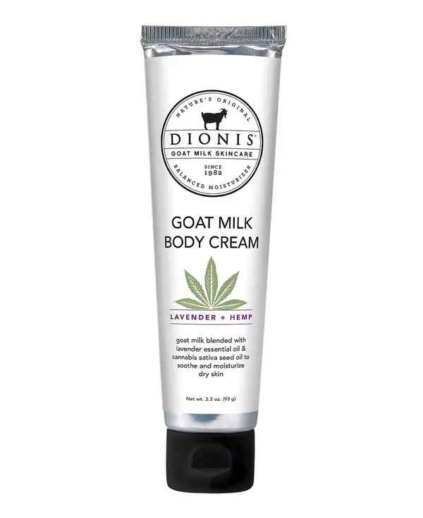 DIONIS GOAT MILK SKINCARE Lavender And Hemp Goat Milk Body Cream - No Color