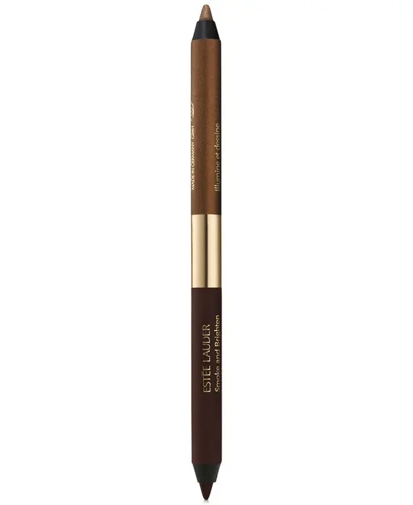 Estée Lauder Smoke And Brighten Long-lasting Waterproof Kajal Eyeliner Duo - Dark Chocolate,rich Bronze
