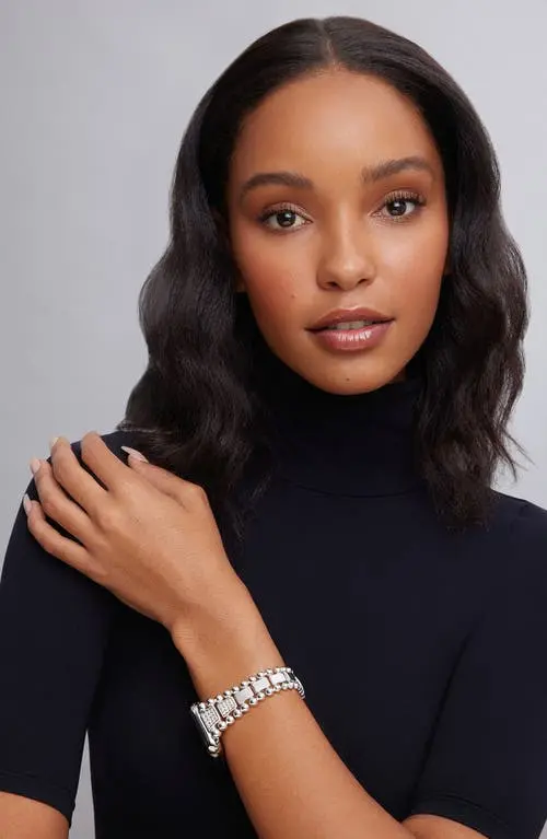 Lagos Smart Caviar Diamond Apple Watch® Band