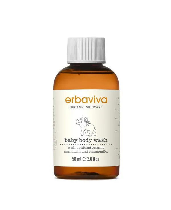 Erbaviva Baby Body Wash Travel - No Color