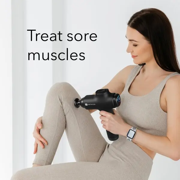 Dartwood Deep Tissue Massage Gun Quiet & Portable For Treating Muscle Soreness