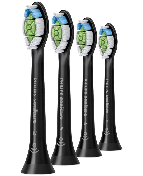 SONICARE Philips Diamondclean Brushheads 4pk - Black