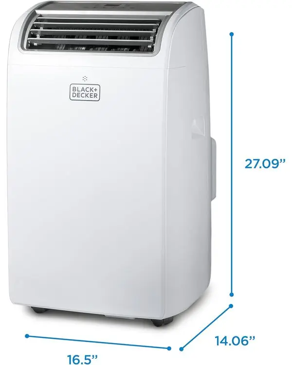 BLACK+DECKER Portable Air Conditioner With Heat