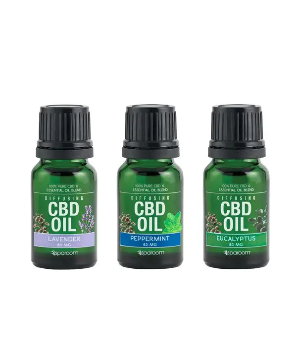 SPAROOM Wellness Cbd Essential Oil 3 Pack