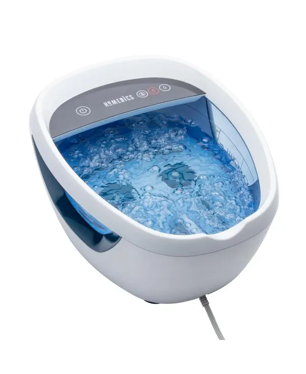 HOMEDICS Shiatsu Bliss Foot Spa With Heat Boost - White