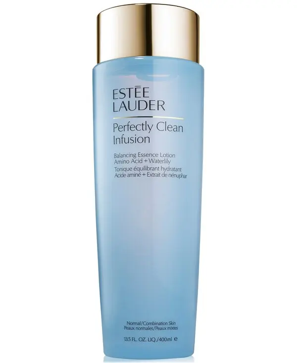 Estée Lauder Perfectly Clean Infusion Balancing Essence Lotion Toner With Amino Acid & Waterlily - No Color