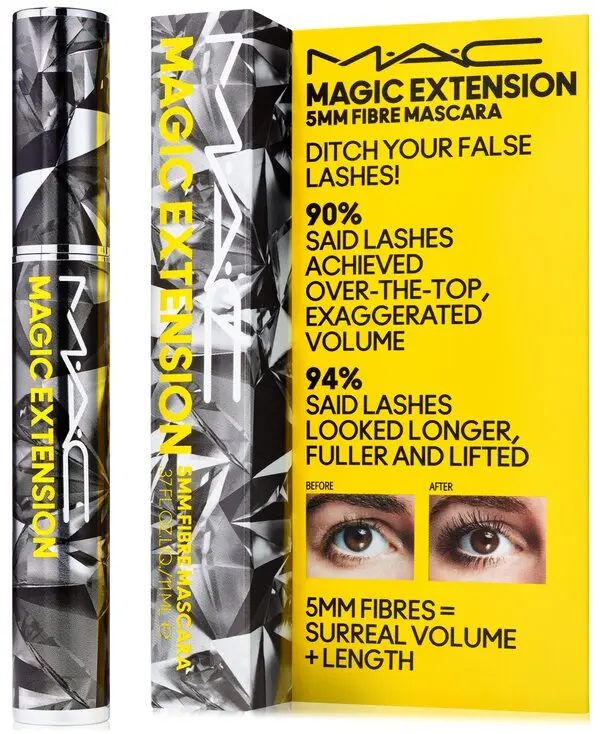 MAC COSMETICS Magic Extension 5mm Fibre Mascara - Extensive Black