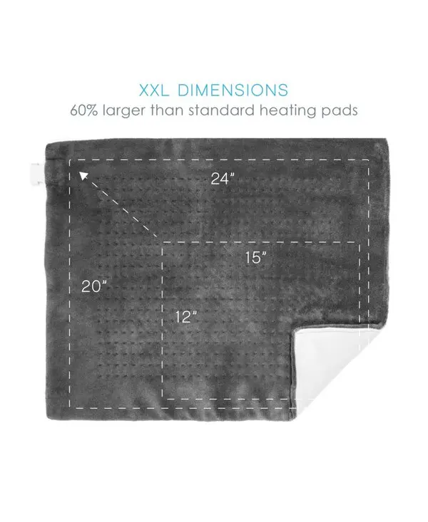 PURE ENRICHMENT Purerelief Xxl & Extra Wide Heating Pad