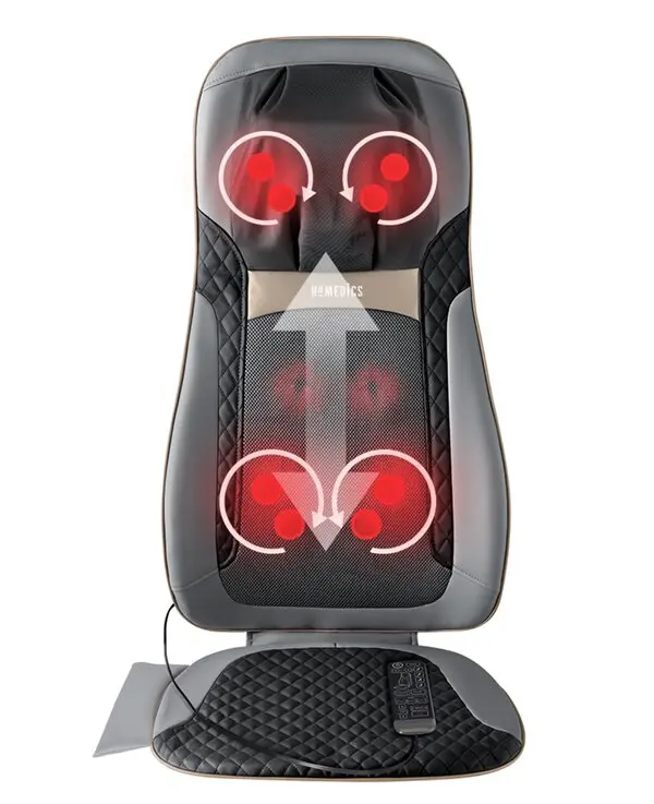 HOMEDICS Shiatsu Elite Ii Massage Cushion - Black,grey